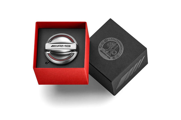 Genuine AMG Fuel Filler Gas Cap (Chrome/Red) – Stealth Performance Group