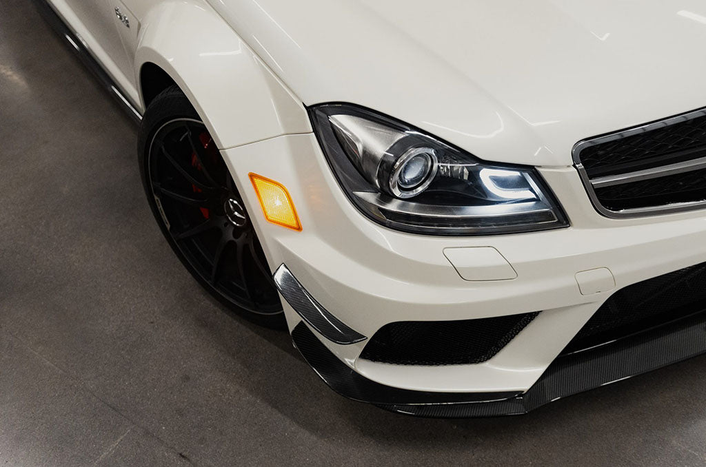 C63 AMG Black Series Carbon Fiber Canards – Stealth Performance Group