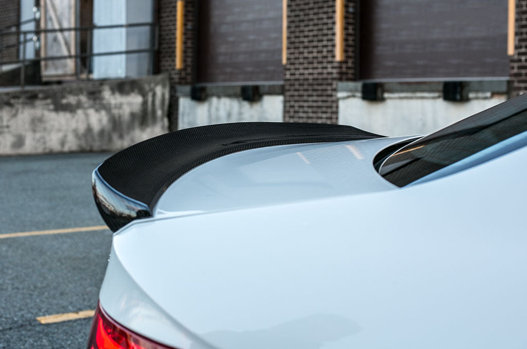 C63 AMG Coupe Carbon Fiber Bootlid Spoiler – Stealth Performance Group