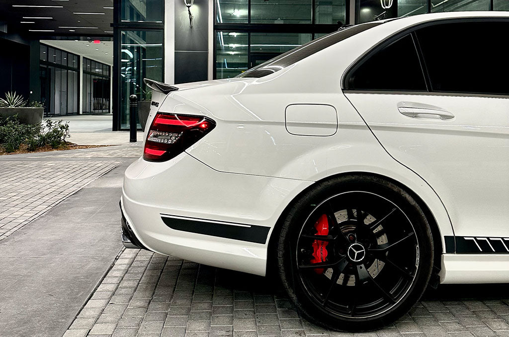 C63 AMG Sedan Carbon Fiber Bootlid Spoiler – Stealth Performance Group